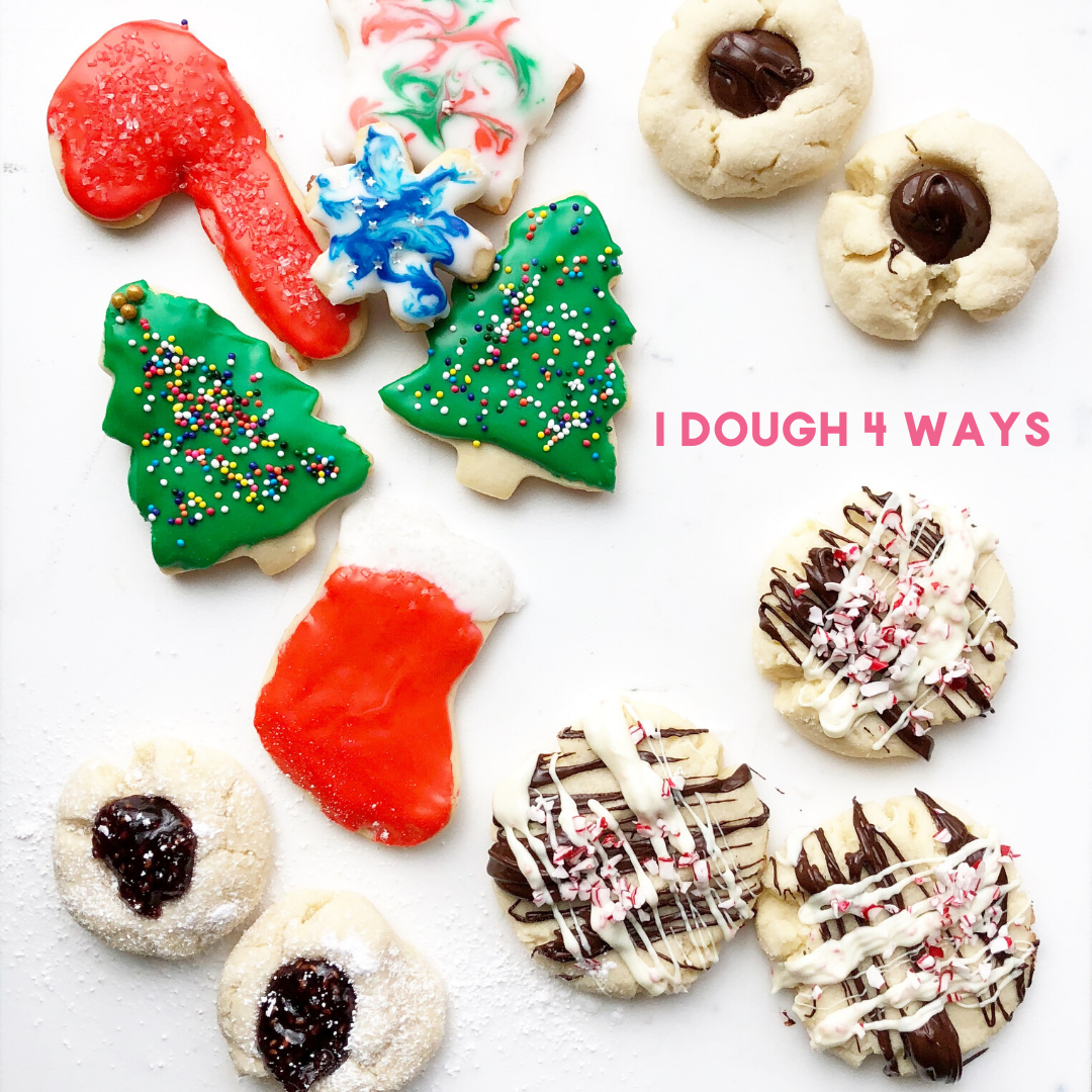 Best Christmas Cookies Ever: One Dough Makes 4 Cookies – More Momma!