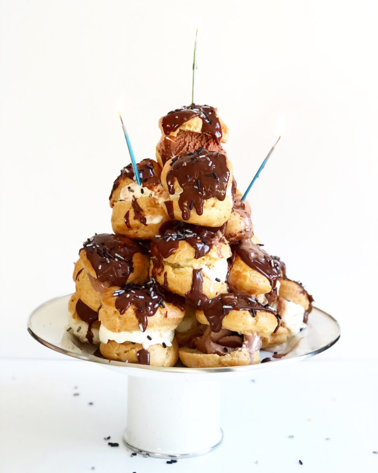 Profiteroles With Pate A Choux With Pate A Chox Dough - More Momma!