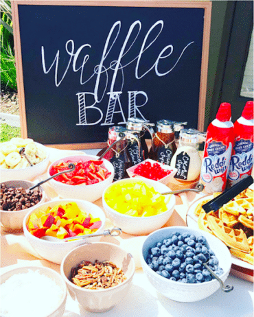 Waffle Bar Ideas for the Perfect Brunch Waffle Bar – More Momma!