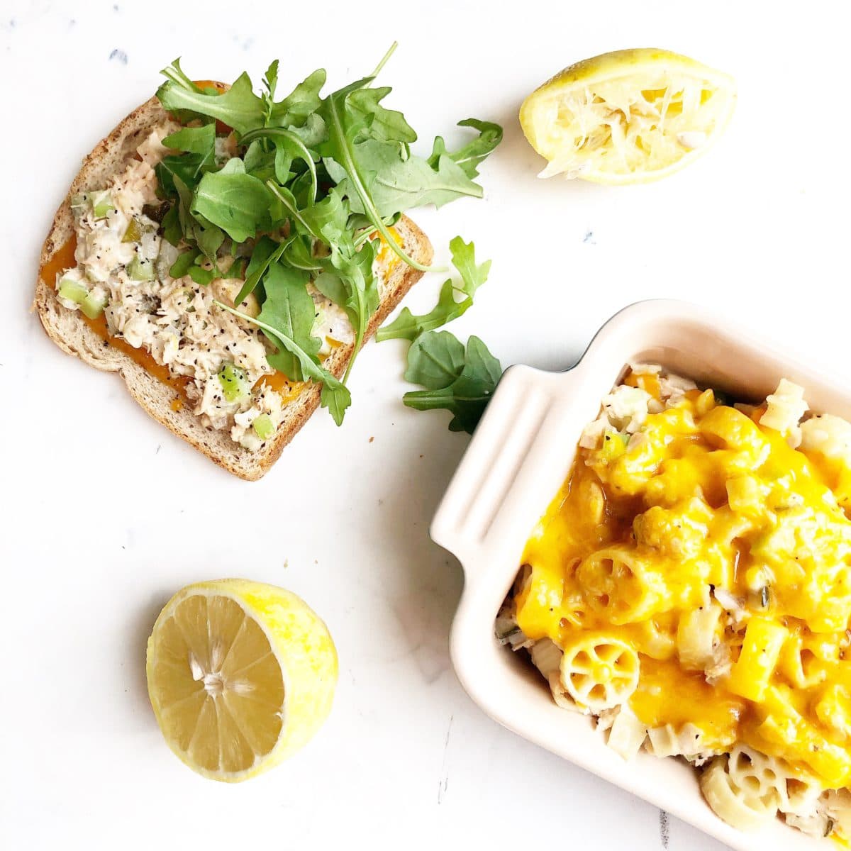 Open Faced Tuna Melt- Quick and Easy Lunch - More Momma!