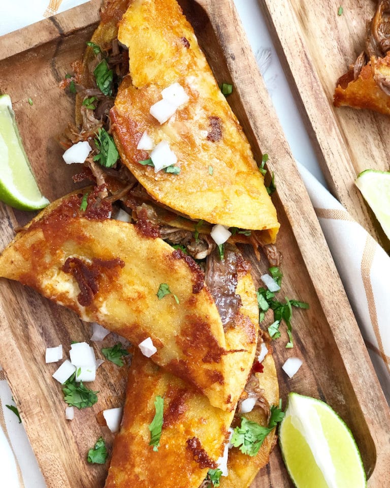 Birria Tacos With Consommé Dipping Sauce - More Momma!
