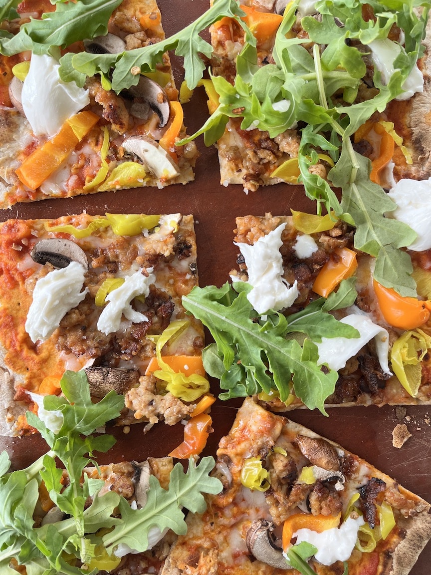 Lavash Bread Pizza With 6 Variations - More Momma!