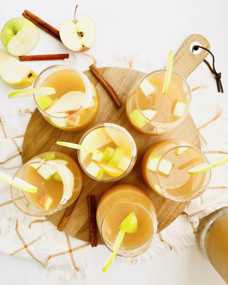 Apple Cider Mocktail Four Ways - More Momma!