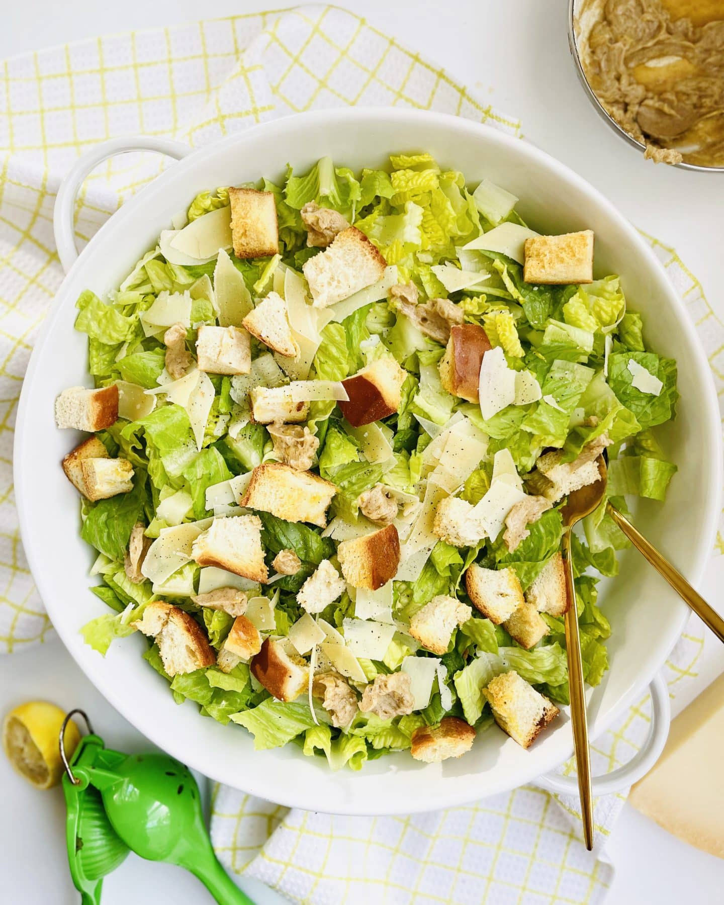 Caesar Salad With Brown Butter Dressing - More Momma!