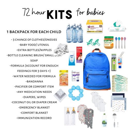 72 Hour Emergency Backpacks and Kits - More Momma!