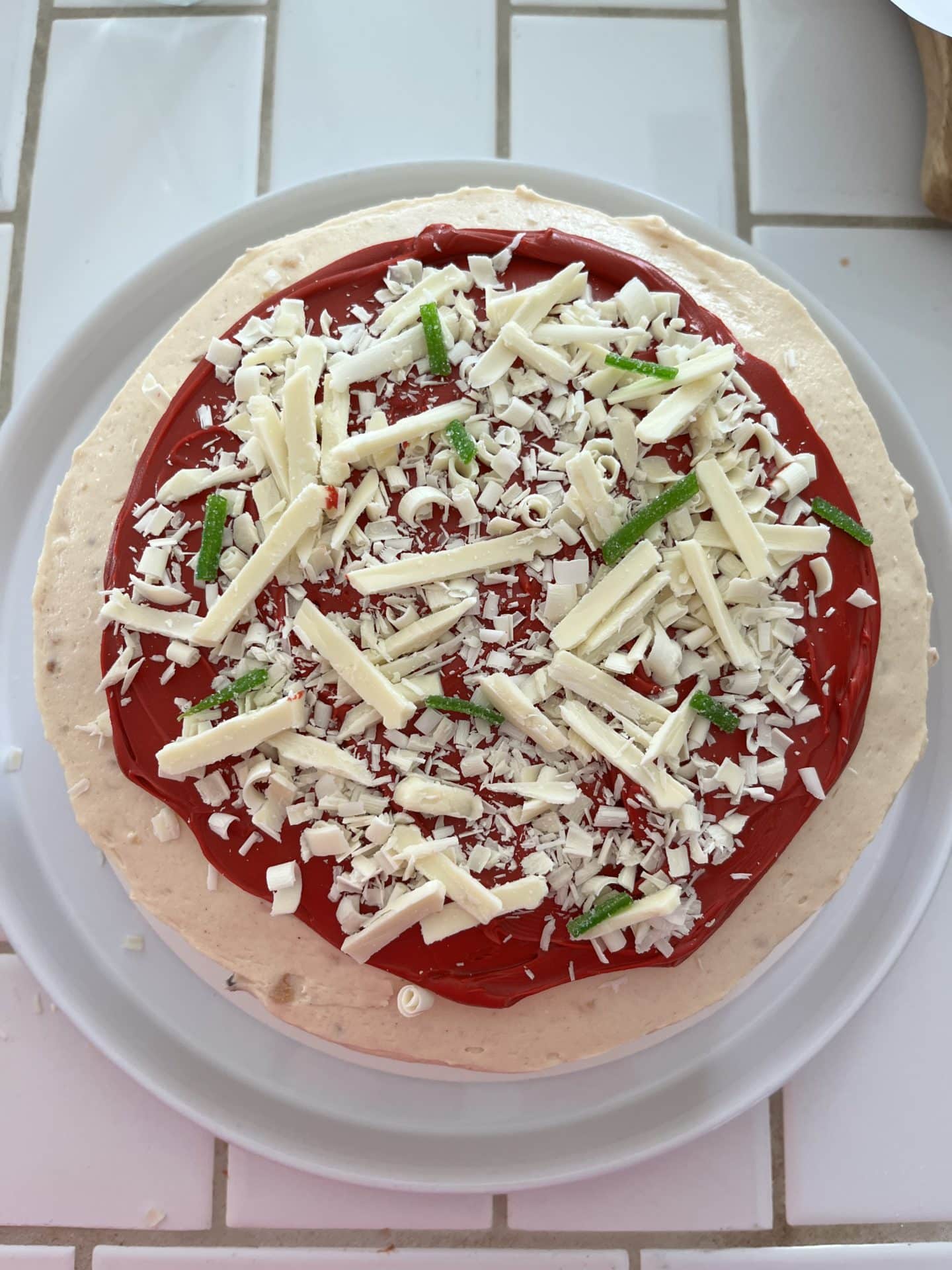 Pizza Cake With Step By Step Tutorial - More Momma!